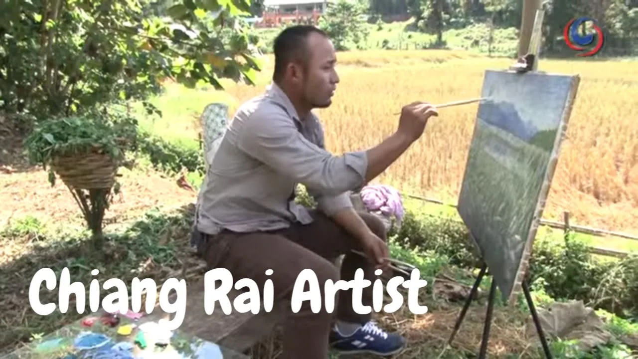 The Solitary Artist in Chiang Rai - Destination Thailland TV